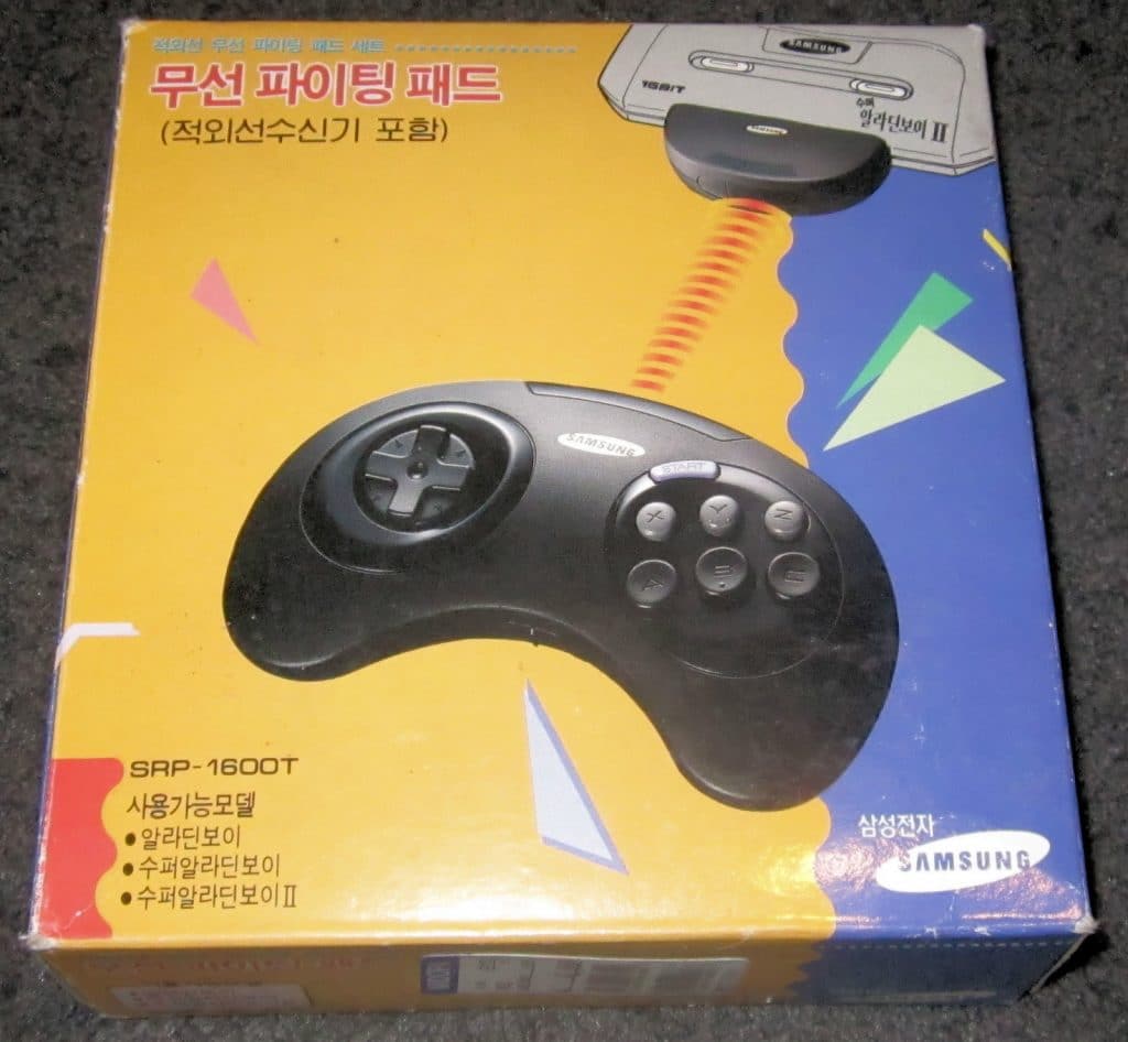 KOREAN SAMSUNG WIRELESS CONTROLLER – SEGA MEGADRIVE GENESIS